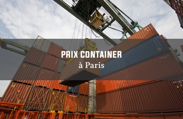 Prix container Paris - Achat & location de conteneur maritime