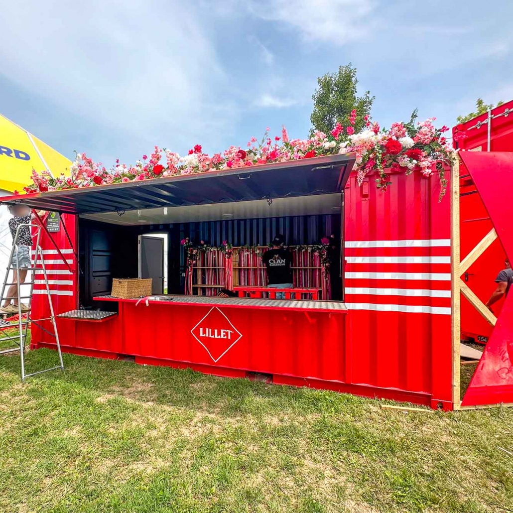 Nos containers événementiels à l'achat ou en location - Boxinnov