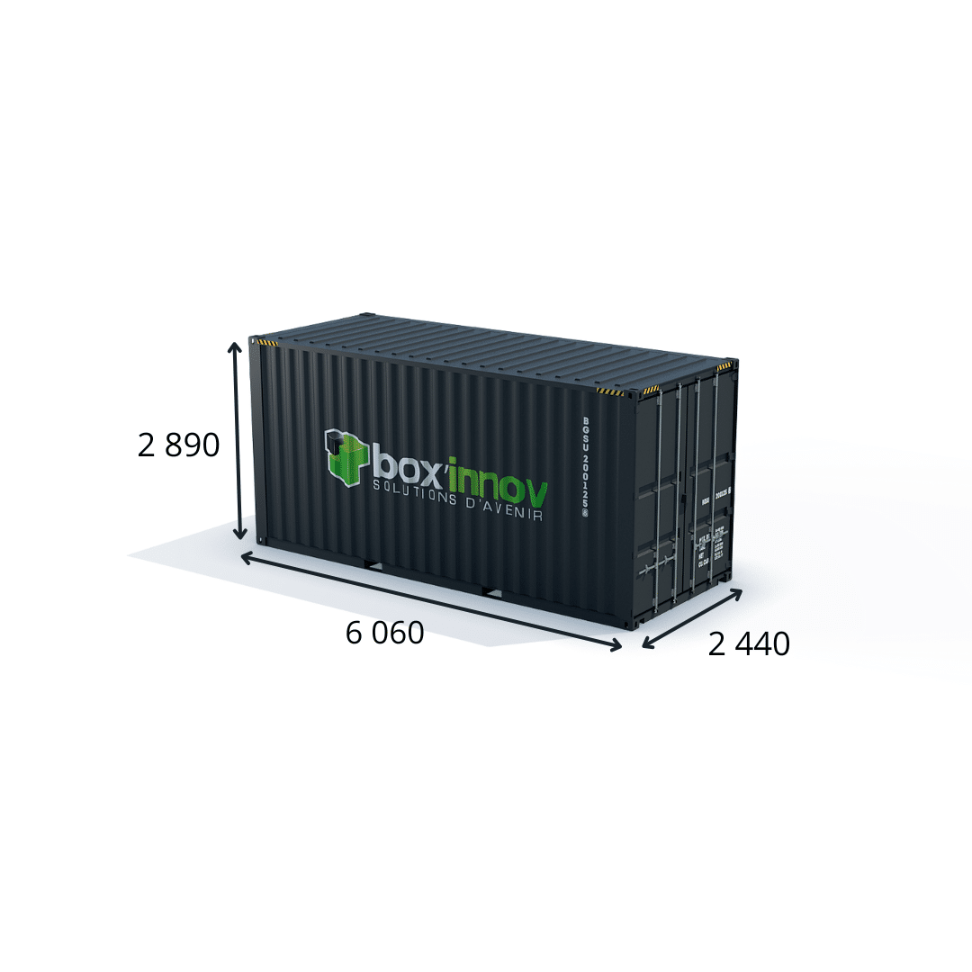 Quelles sont les dimensions d'un container maritime ? - BoxInnov