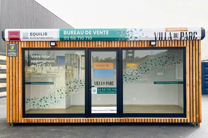 Container bulle de vente - BOXINNOV