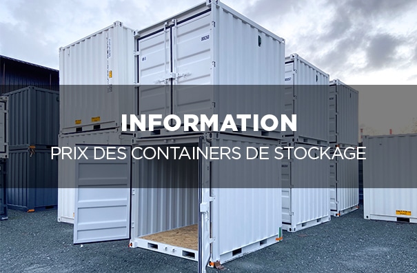 Prix des containers de stockage : Guide complet 2024 - Boxinnov