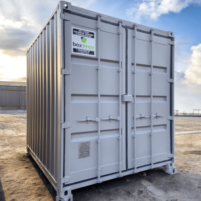 Quelles sont les dimensions d'un container maritime ? - Box Innov