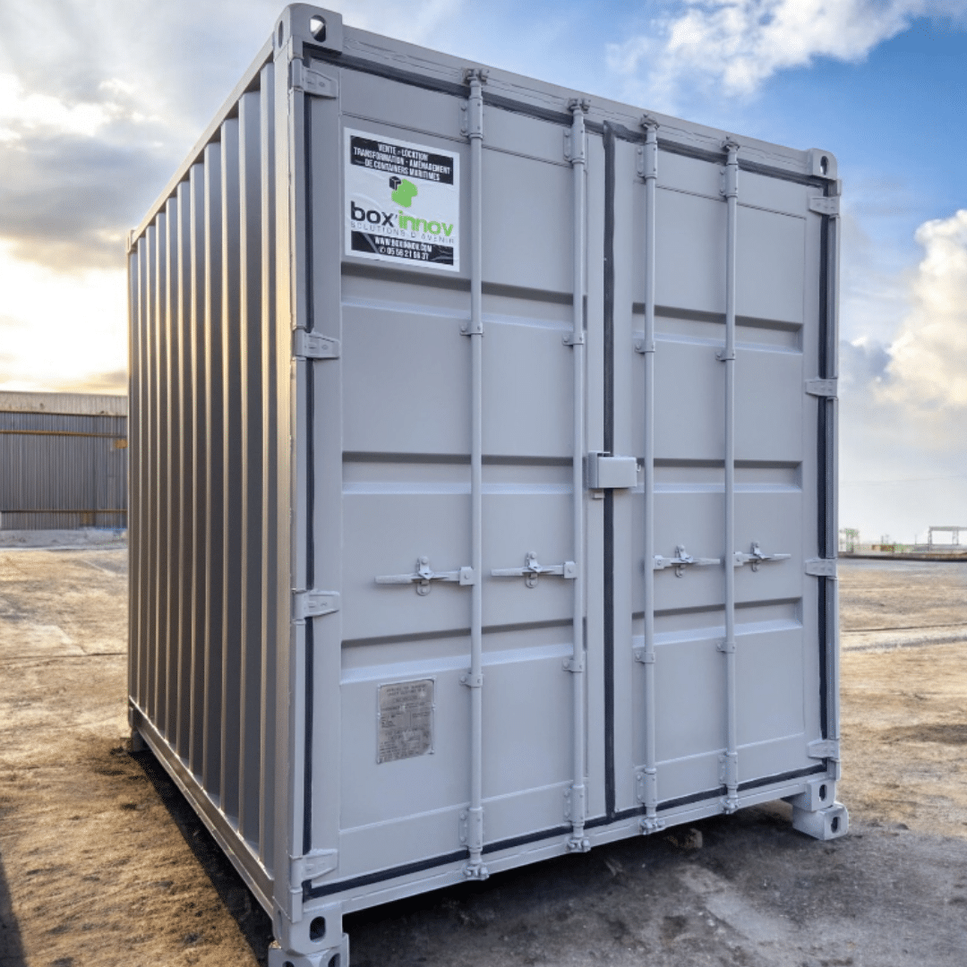 Quelles sont les dimensions d'un container maritime ? - Box Innov