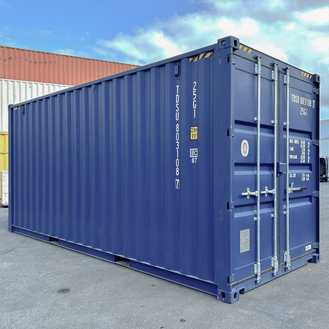 Quelles sont les dimensions d'un container maritime ? - Box Innov