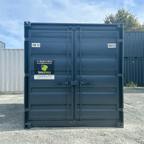 Quelles sont les dimensions d'un container maritime ? - Box Innov